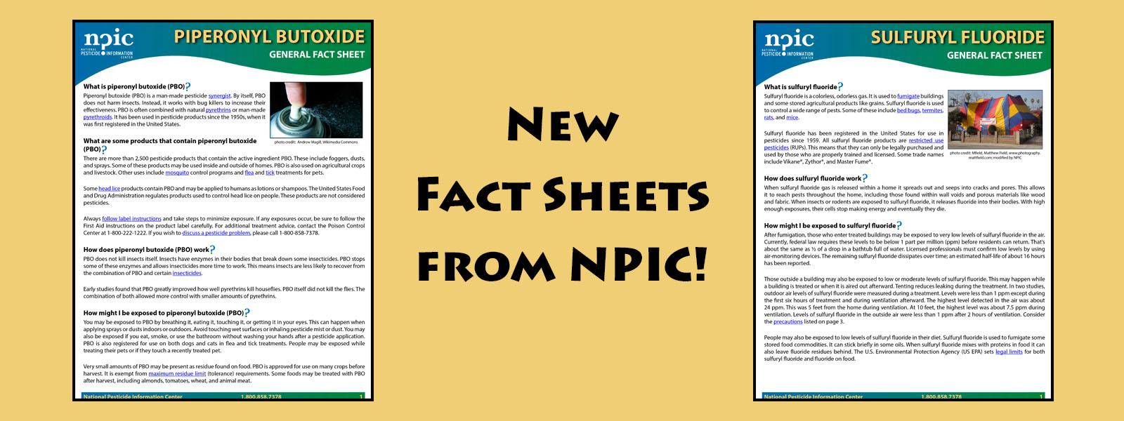 National Pesticide Information Center - Home Page